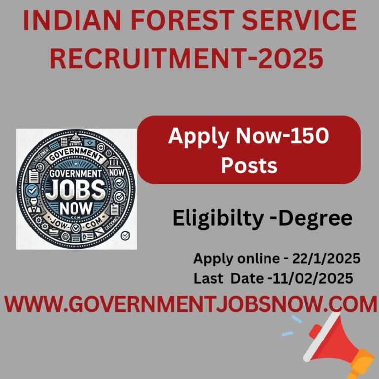 Indian Forest Service Recruitment 2025: Apply Now for IFS Officer ...